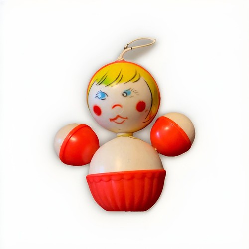 Clown Roly Poly Chime & Rattle Toys – The First Years Plastic Kiddie ...