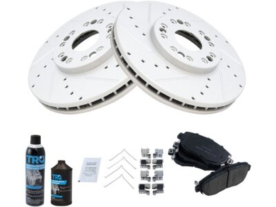 Front Brake Pad and Rotor Kit 58BKFM81 for GS300 GS400 GS430 IS300 ...