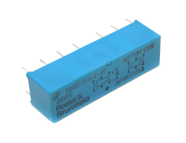 Potter & Brumfield 48VDC 4PDT General Purpose Relay T84S17D414-48 | eBay