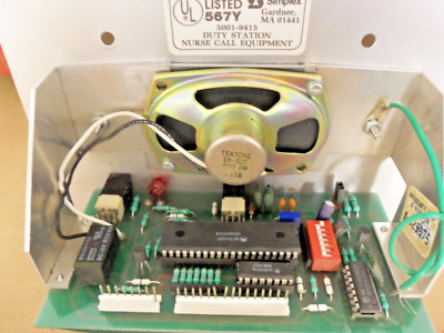 NEW SIMPLEX 5100-9415 DUTY STATION NURSE CALL EQUIPMENT FIRE ALARM ...