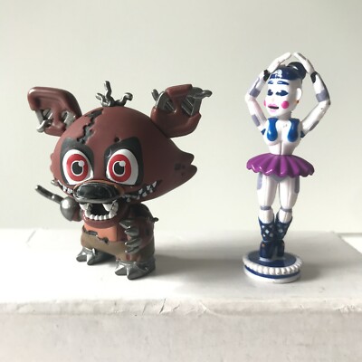FUNKO Mini Five Nights at Freddy's Sister Location Foxy & Ballora ...