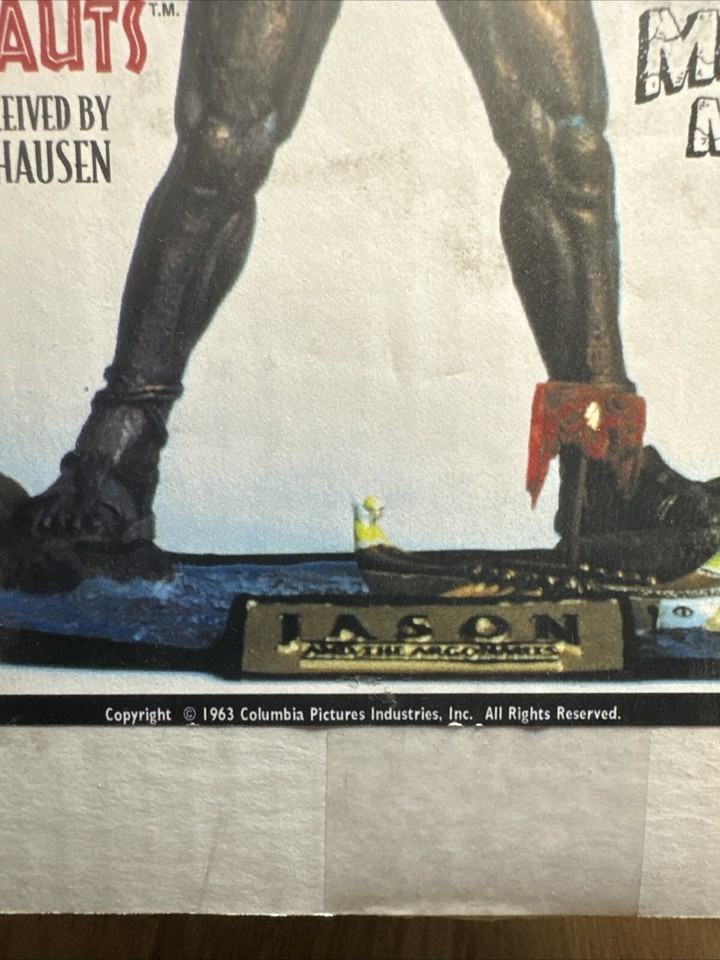 Vintage Model Kit 1963 - Talos - Jason And The Argonauts - Monsters In ...