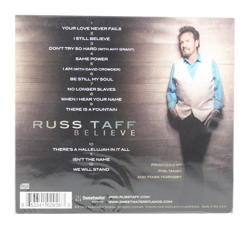 Russ Taff Believe NEW CD Christian Contemporary Praise & Worship Music ...