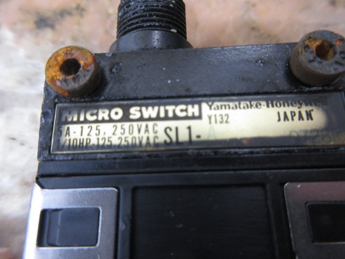 YAMATAKE HONEYWELL MICRO SWITCH SL1-A Y132 LOT OF 5 PIECES | eBay