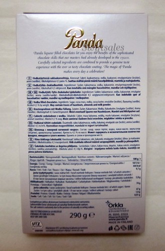 Panda Vodka Liqueur - Vodka Filled Chocolates - Made In Finland ...