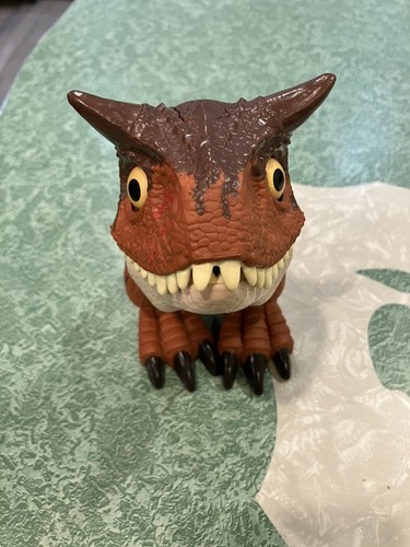 Jurassic World Dinosaur Camp Cretaceous Carnotaurus Toro Action Toy ...