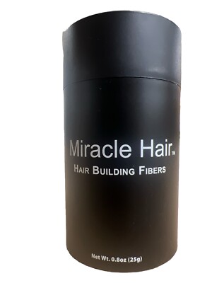 Miracle Hair Thickening - Hair Building Fibers 25g - Fill In Thin ...