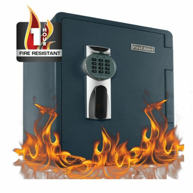 First Alert 2096DF-BD Digital Waterproof Fire Safe for sale online | eBay