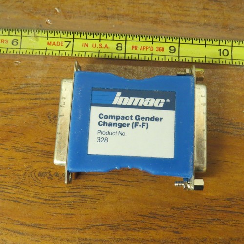 + INMAC 328 CONNECTOR COMPACT GENDER CHANGER F/F, FEMALE TO FEMALE | eBay