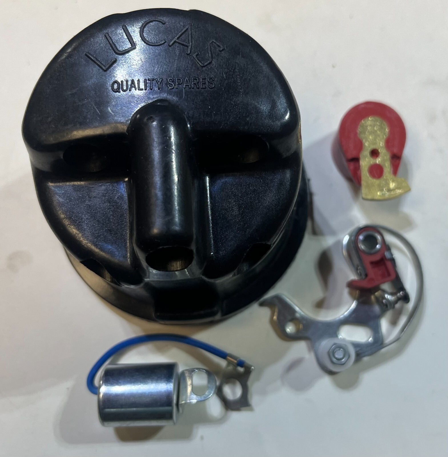 Lucas distributor cap side entry MGA MGB Austin | eBay