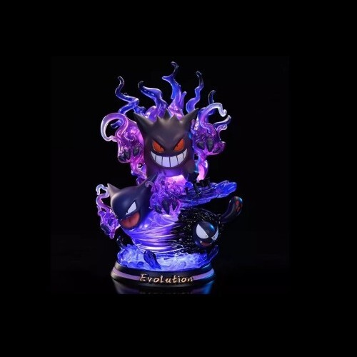 Monster Ghost Smoke Purple Virus Evolution Figure Box | eBay