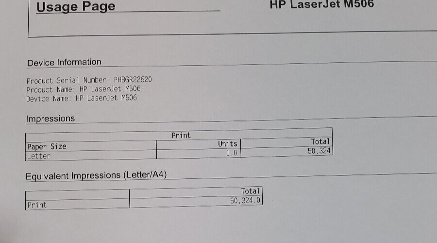 HP LaserJet Enterprise M506 | eBay