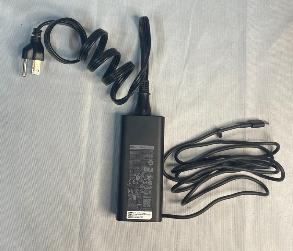 Dell Charger 65W USB Type C AC Power Adapter DA65NM190 | eBay