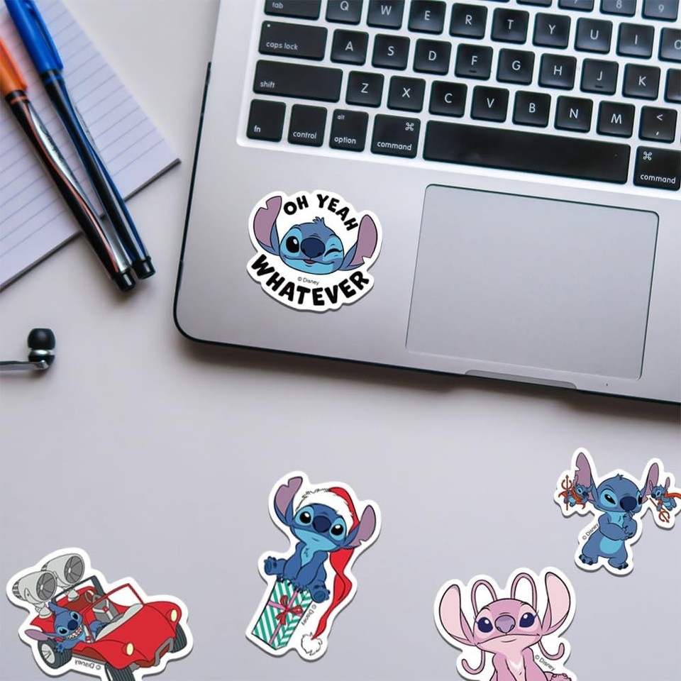 50pcs Stitch Cartoon Stickers for Kids Water Bottle, Cute 50 Sti | eBay