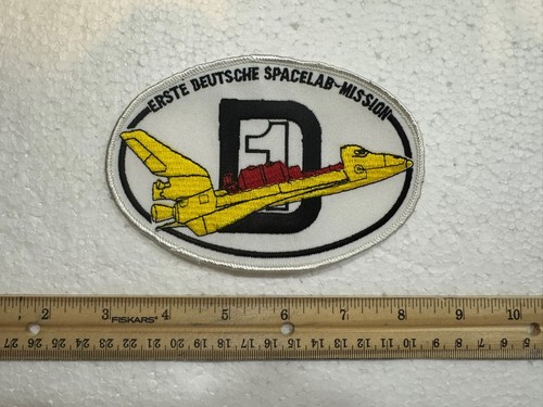 Vintage NASA PATCH - SPACELAB Mission D1 Deutsche German DFVLR STS-61A | eBay