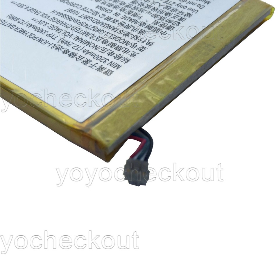 For ZTE MAX Z970 N9520 Max+ Plus N9521 Replacement Battery ...