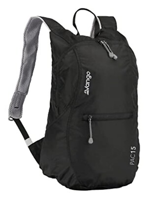 Vango Pac 15 Backpack - Foldable Lightweight Rucksack 15L | eBay UK