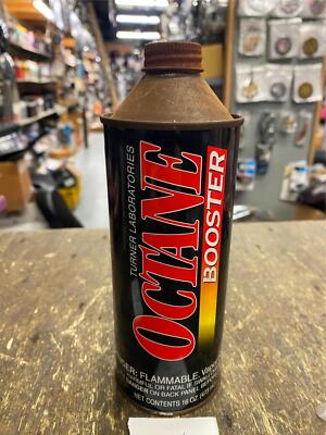 turner labratories octane booster Oil Gas Can Vtg Tin Metal Great ...
