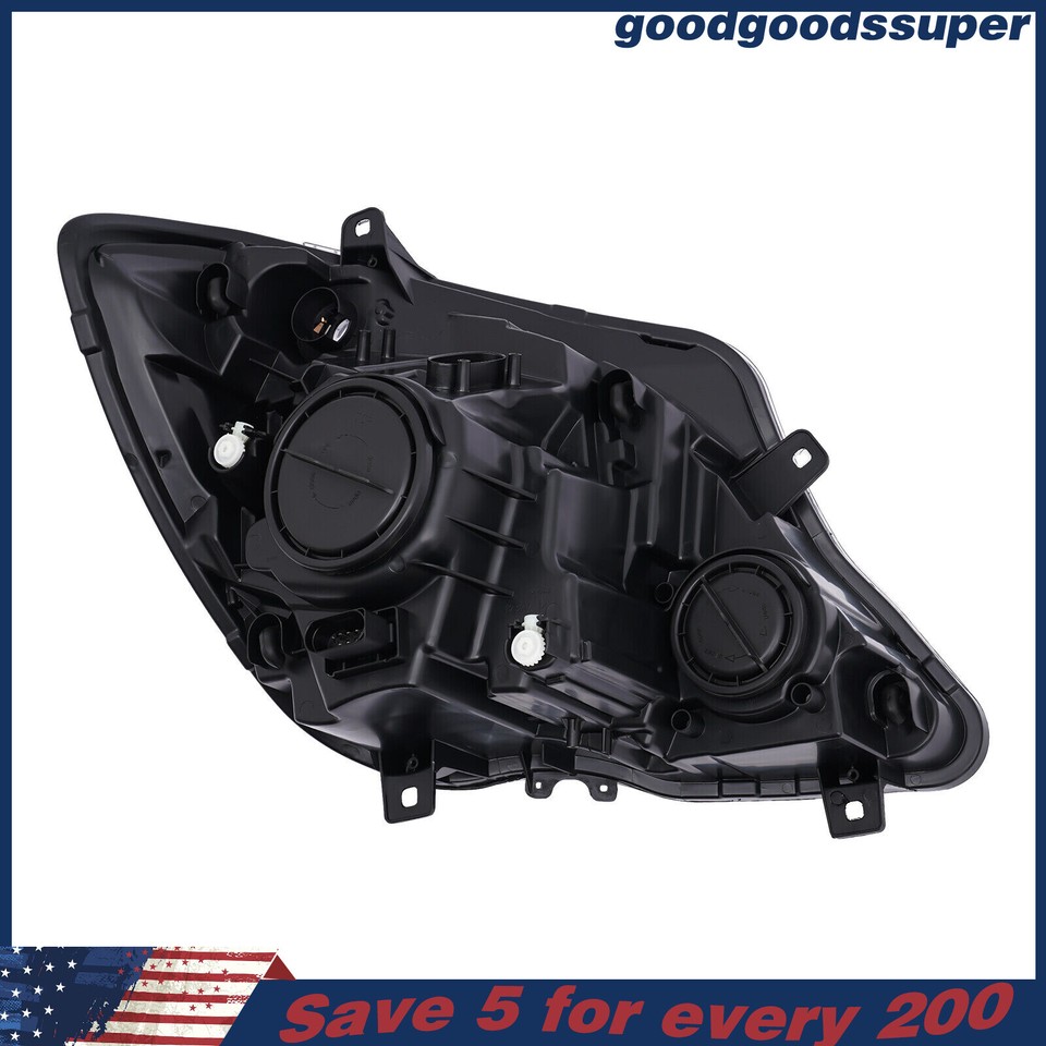 Left Halogen Headlight Driver Side Headlamp For 2014-2018 Mercedes ...