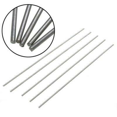 5pcs Titanium Ti Grade 5 GR5 Metal Rods Stick Bar Rod Round 2mm x 25cm ...