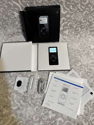 Apple iPod Nano 1st Generation Black 2GB MA099LL/A A1137 with Original ...