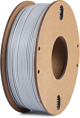 "PLA 3D Printer Filament 1.75mm – Gray 0.25KG Spool for 3D Printing ...