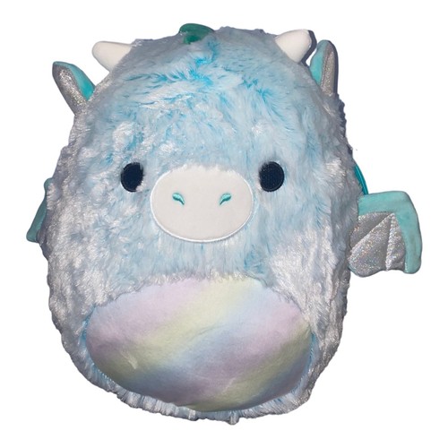 NWT Squishmallows Fuzz A Mallow 17" Blue LORELAI the Dragon PLUSH Toy ...