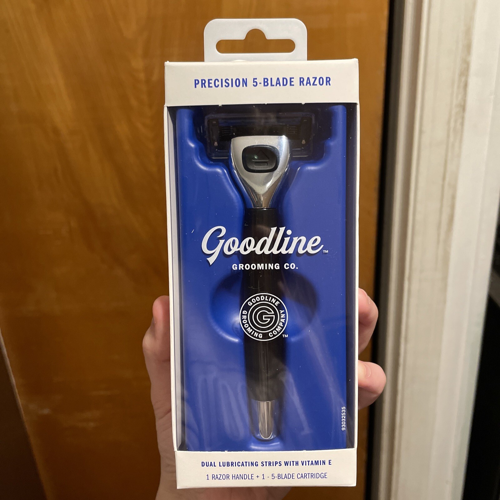Brand New Seal Goodline Grooming Co. Men's 5 Blade Black Handle with 1 ...