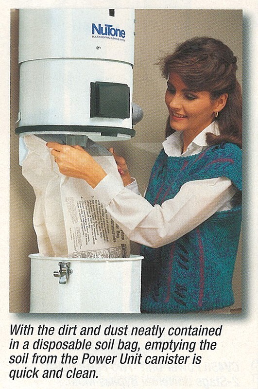 Genuine NuTone® CF3918 Extra Large 8-Gallon Filter Bags for CV450 ...