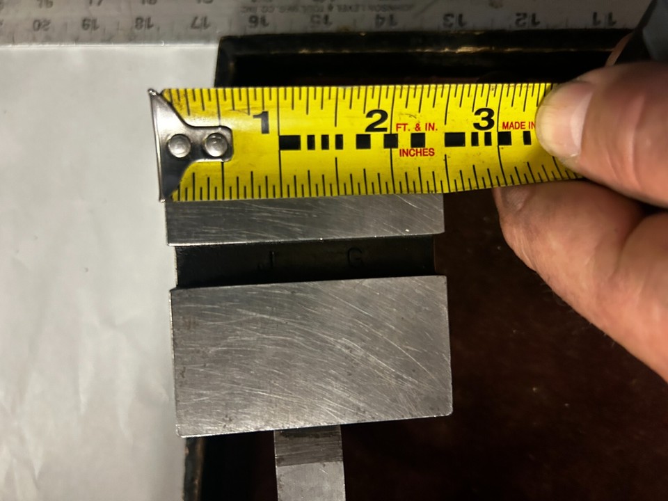 MACHINIST ShX TOOLS LATHE MILL Machinist Unusual Double Sided V Block ...