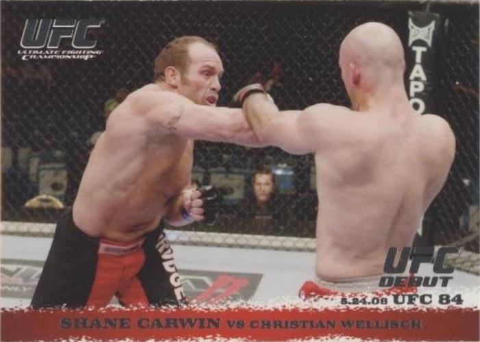 2009 Topps UFC Round 1 - Shane Carwin, Christian Wellisch #84 (RC) for ...