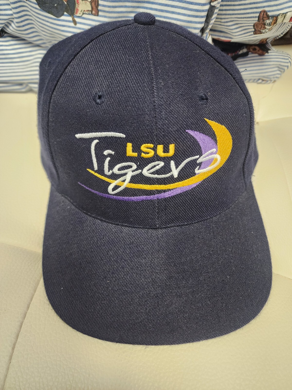 Vtg 1990s KC Caps LSU Tigers Baseball Snapback Hat Cap NCAA College ...