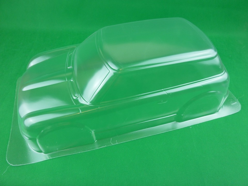 Clear Body Shell - New Mini Cooper to suit 1:10 RC touring cars. 200mm ...