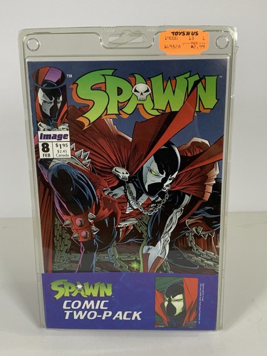 1995 Image Spawn Comic Two-pack TRU #8 & #31 W/ Nintendo Power Cardz ...