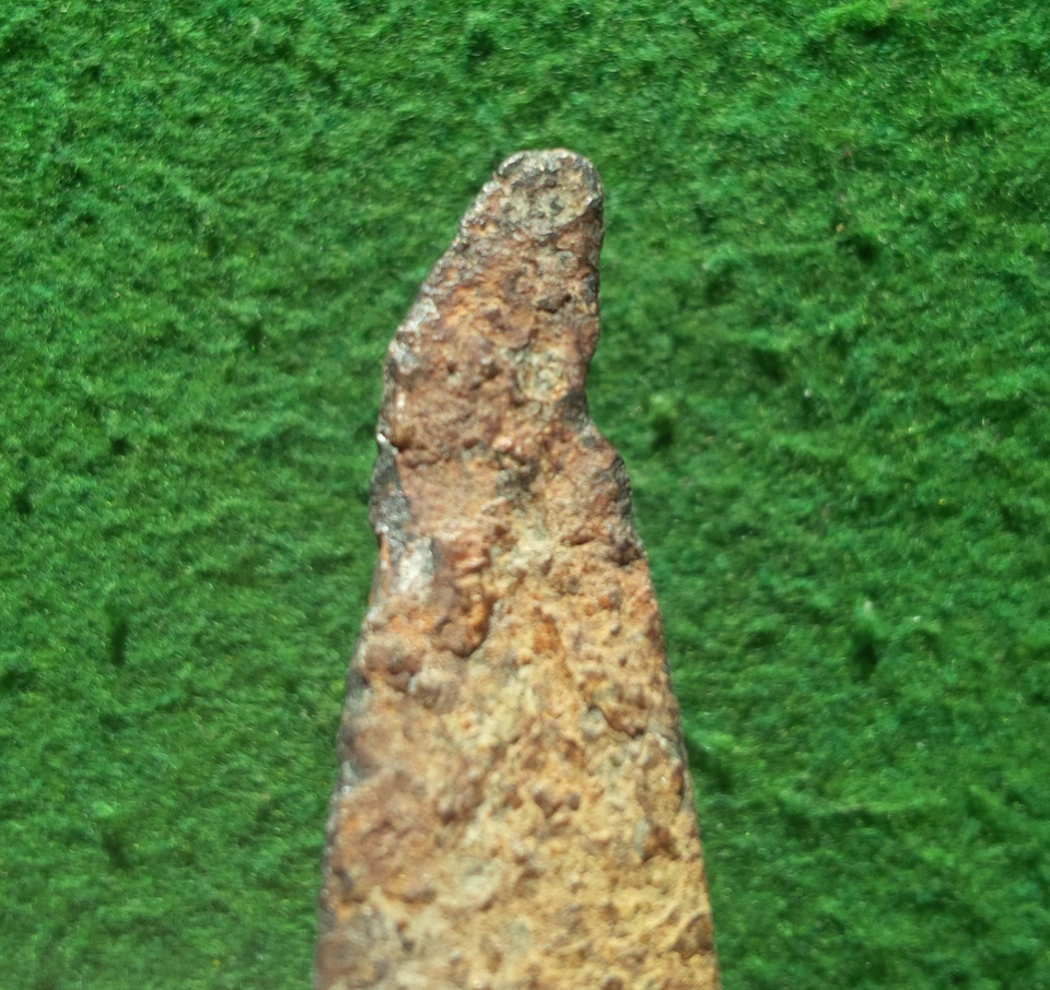 2-1/2" STEEL TRADE POINT WYOMING ARROWHEAD AUTHENTIC PROJECTILE POINT ...