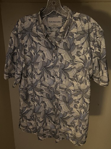 Tori Richard Hawaiian Shirt Men’s Medium M Cotton Short Sleeve New ...