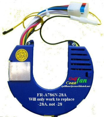 FR-A786N-28A Ceiling Fan Receiver. RH786NRW and FN666B | eBay