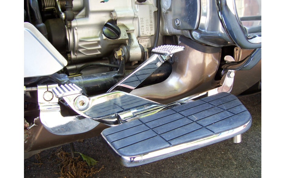 1500 Honda Goldwing GL1500 - Chrome Driver LowBoy Floorboards & Heel ...