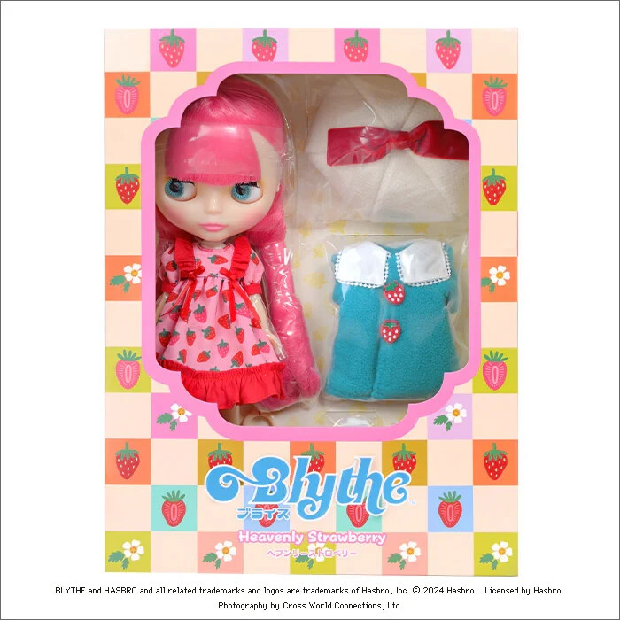 NEW Neo Blythe Heavenly Strawberry ABS & PVC Fashion Doll Hasbro Japan ...