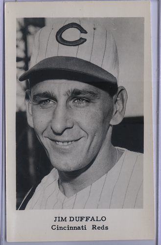 1965 Cincinnati Reds Postcard Jim Duffalo | eBay