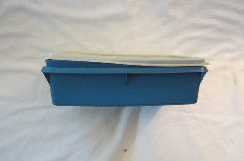 Vintage Tupperware Covered Box with Removeable Tray - Sewing, Craft ...