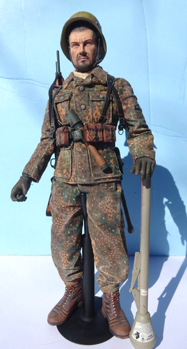 DRAGON ACTION FIGURES 1/6TH-12"scale ww2 German infantry custom usedoop ...