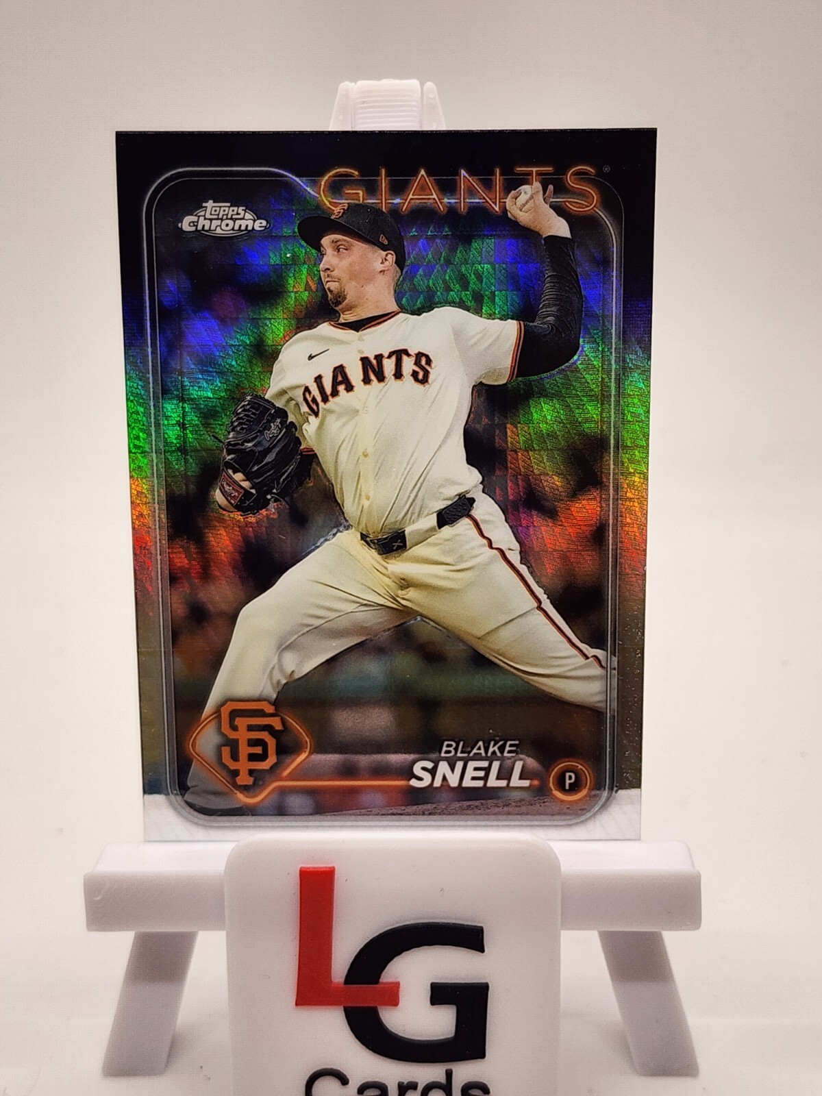 2024 Topps Chrome - Prism Refractor #218 Blake Snell | eBay