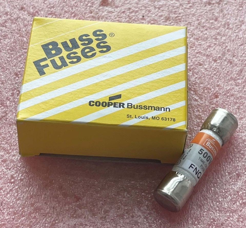 1pc FNQ-5 FNQ5 FNQ 5A 500Vac Bussmann / EATON TIME-DELAY Fuse | eBay