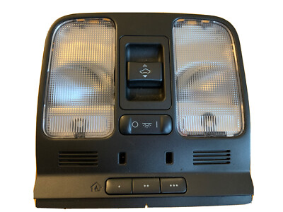 03 Acura MDX Overhead Map Lights Black Roof Bezel w/ Sunroof Switch ...
