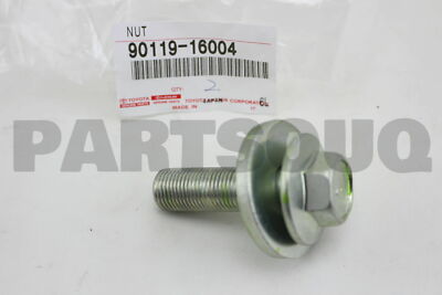 9011916004 Genuine Toyota BOLT(FOR CRANKSHAFT PULLEY SET) 90119-16004 ...