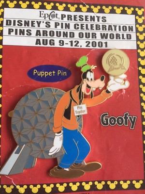WDW - 2001 Pins Around Our World Celebration - Goofy Puppet le PIN ...