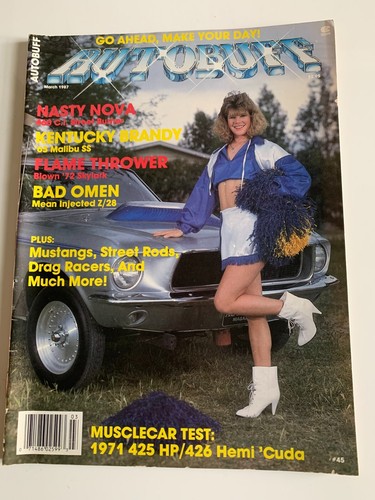 Autobuff Magazine March 1987 Cars & Sexy Ladies High Grade Hot Rods ...