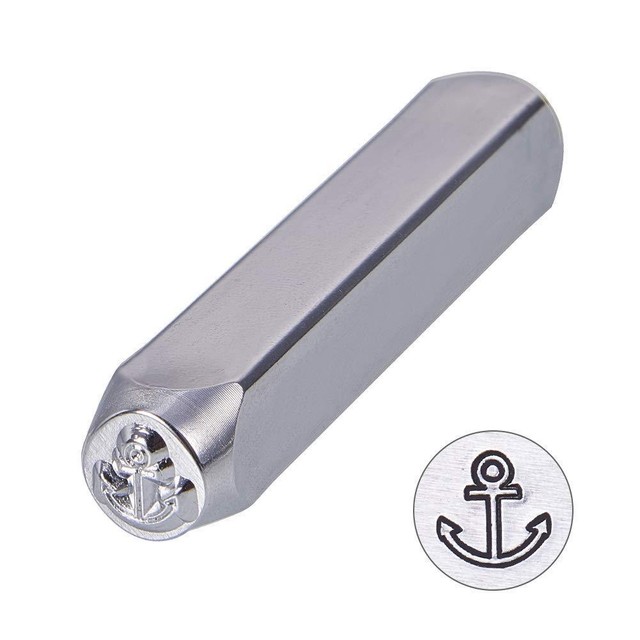 Nautical Anchor Stamp Punch Tool Carbon Steel Design Metal Plastic ...