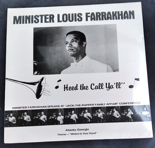 Minister Louis Farrakhan Heed The Call Ya’ll /with Candido, Artie Webb (Sealed) | eBay
